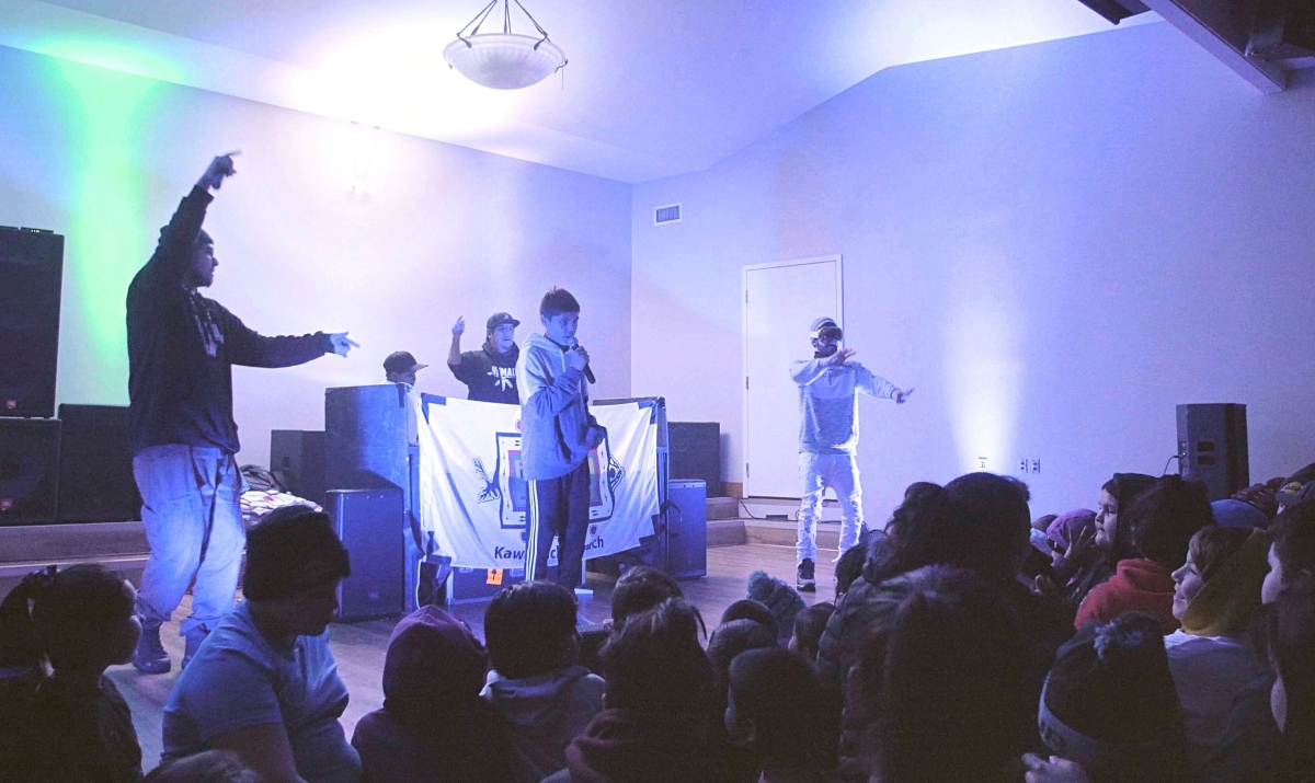 A Hip Hop Showcase Concert at Jimmy Sandy Memorial School ...